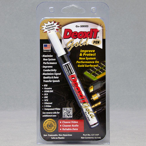 DeoxIT® Gold Gx Series, #GX100P (Pen) - CAIG