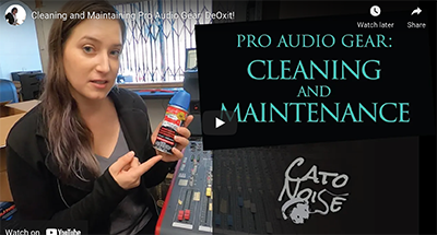 Cleaning and Maintaining Pro Audio Gear: DeoxIT® | CAIG